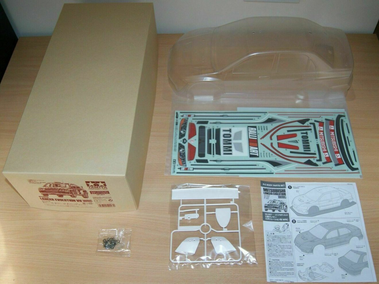 Tamiya 50927 Lancer Evo. VII WRC Body Parts – RC PLANET MALAYSIA