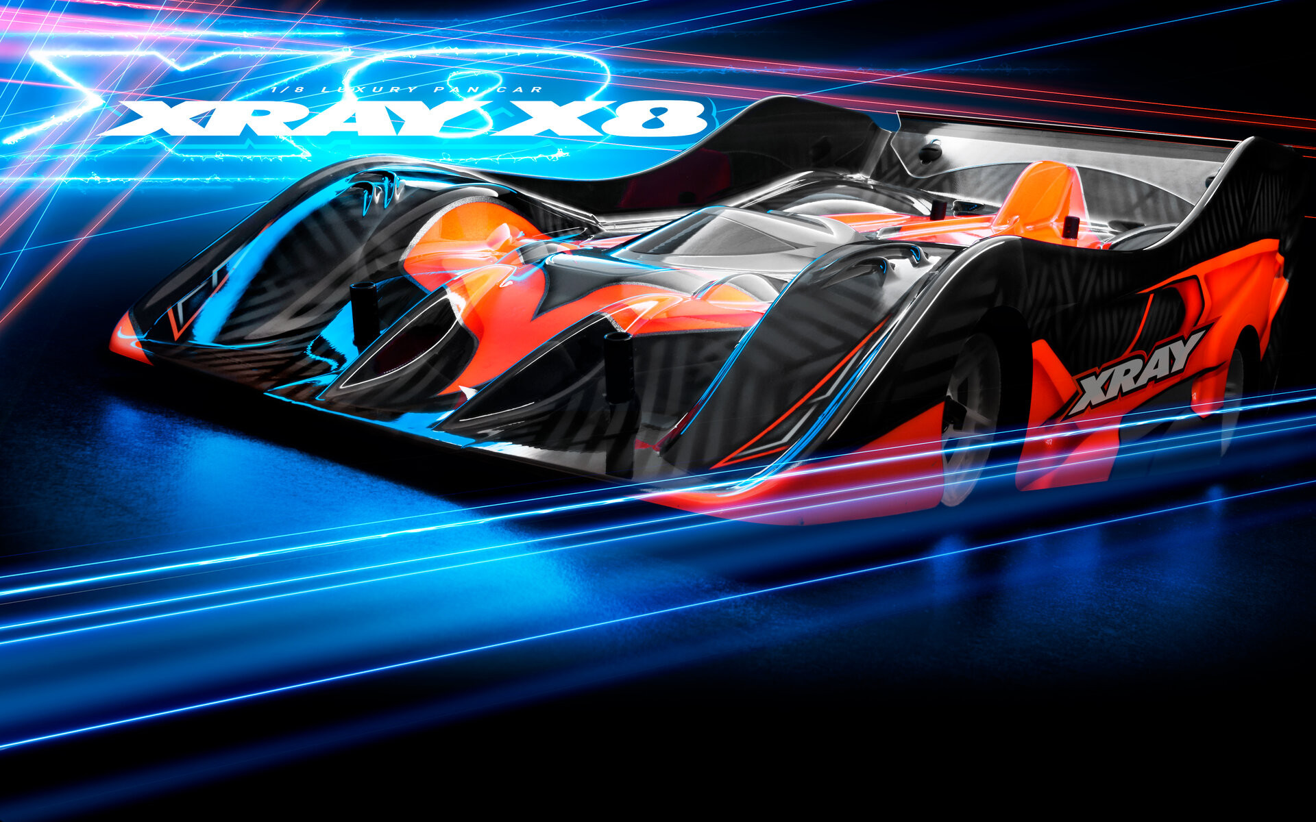 XRay 340500 XRAY X8 – 1/8 LUXURY ELECTRIC ON-ROAD PAN CAR – RC PLANET ...